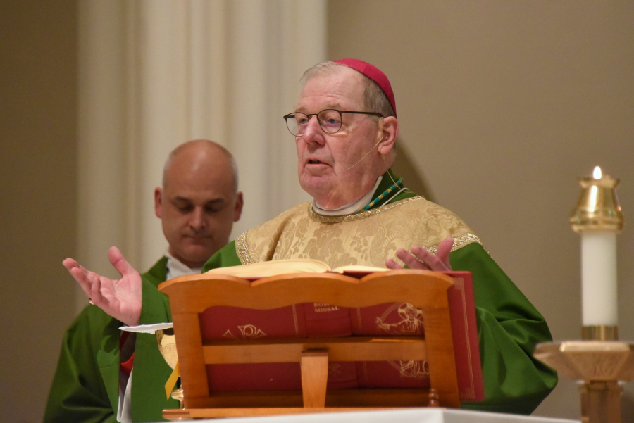 Bishop Robert Deeley celebrates with new Catholics at annual Neophyte ...