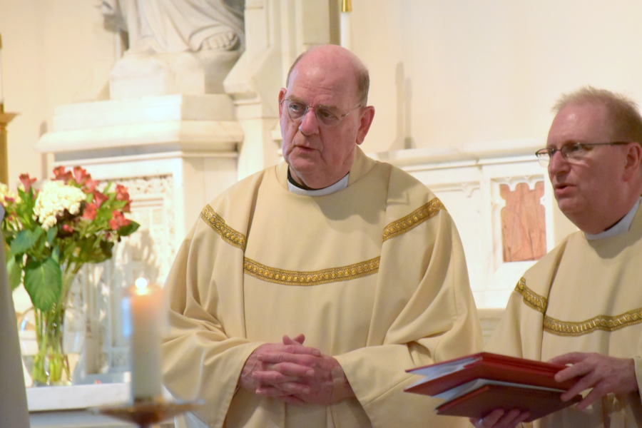Bishop Robert Deeley Marks Golden Jubilee with Celebration of Mass ...